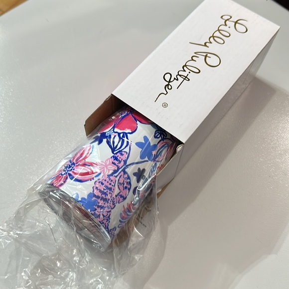 Lilly Pulitzer | Dining | Lilly Pulitzer Resort White Slim Tumbler Nib ...